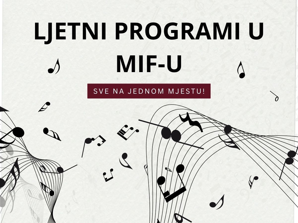 Ljetni programi u MIF-u - MIF | Music Inspire Factory